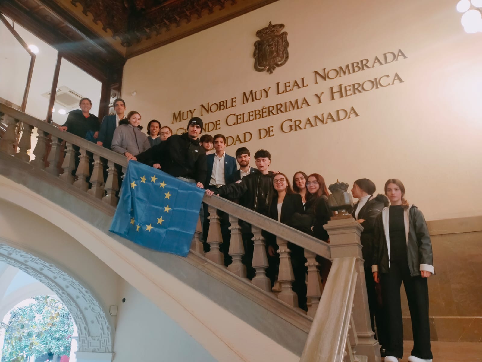 EL AYUNTAMIENTO DE GRANADA ENTREGA DIPLOMAS EUROPEOS A NUESTROS ALUMNOS ...