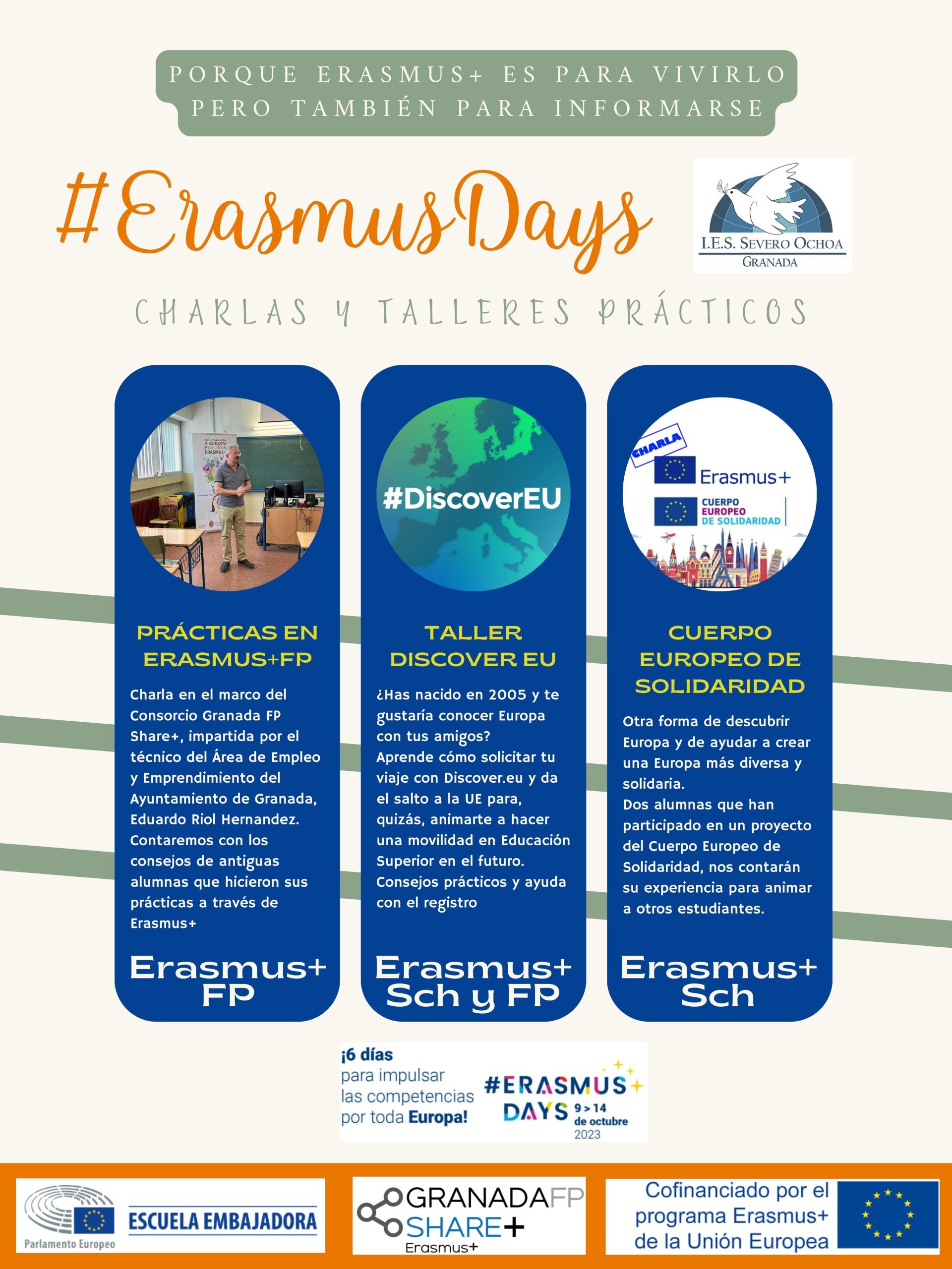 CELEBRAMOS LOS #ERASMUSDAYS CON UNA SEMANA DE ACTIVIDADES EUROPEAS ...